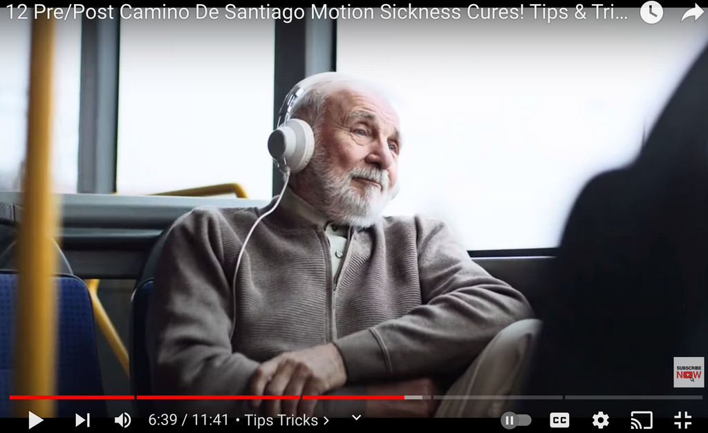 12 Pre/Post Camino De Santiago Motion Sickness Cures! – Shell Toucher